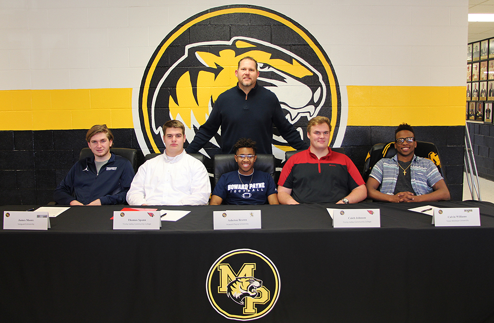 MPHS Athletes Sign on National Signing Day – Mount Pleasant High School