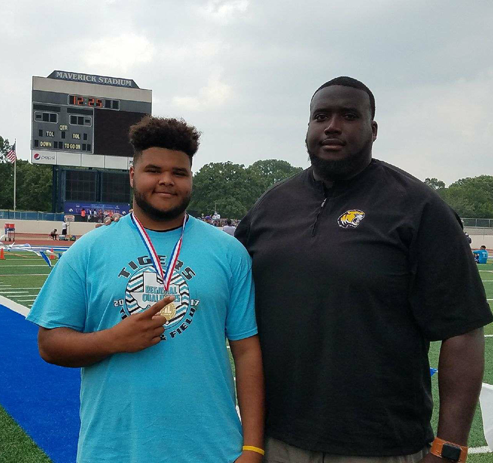 MPHS Senior Named Regional Shot Put Champion – Mount Pleasant High School