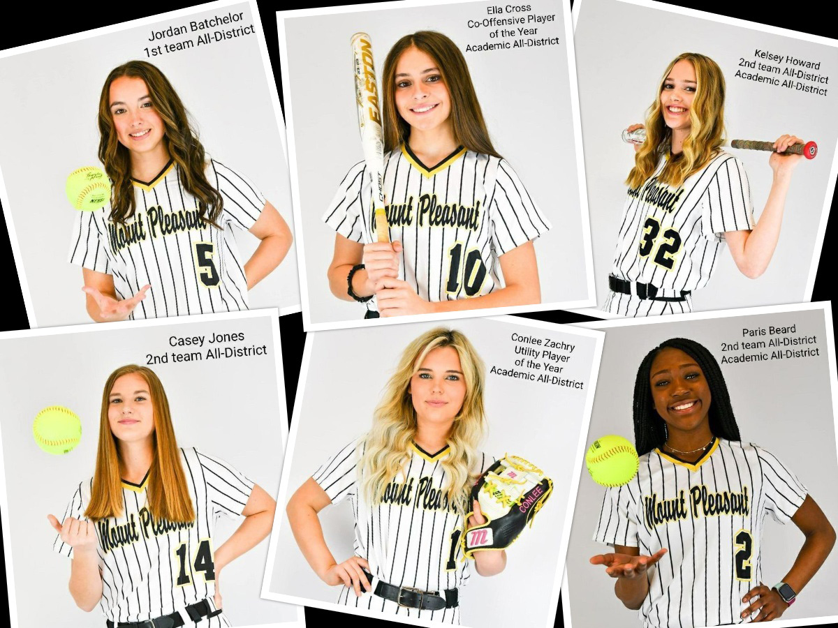 Young Lady Tigers Receive All-District Accolades – Mount Pleasant High ...