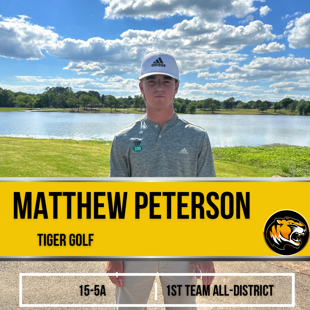 MPHS Golf All District Selections Mount Pleasant High School